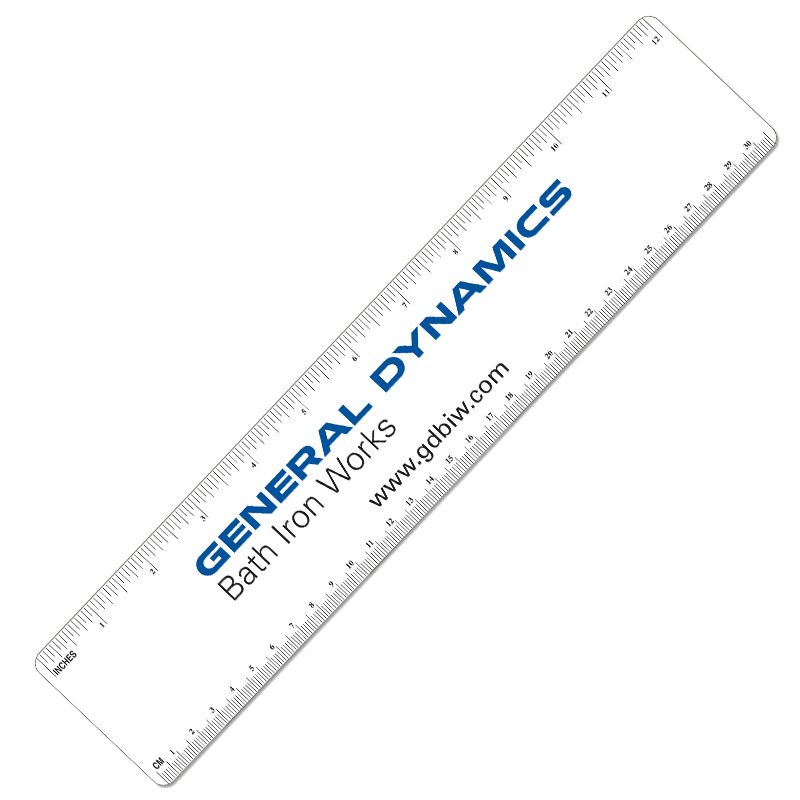 STANDARD AND WIDE SIZE RULERS: RU20-W - 12 Inch Wide Ruler